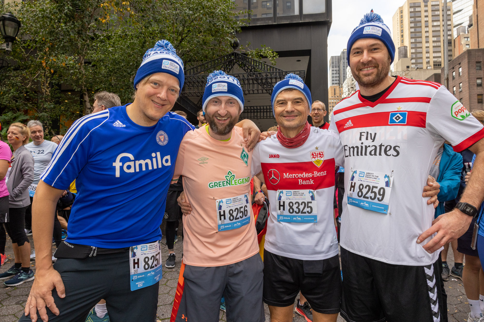 Perfektes Warm-up für den TCS Marathon am Sonntag: Die schönsten Bilder ...