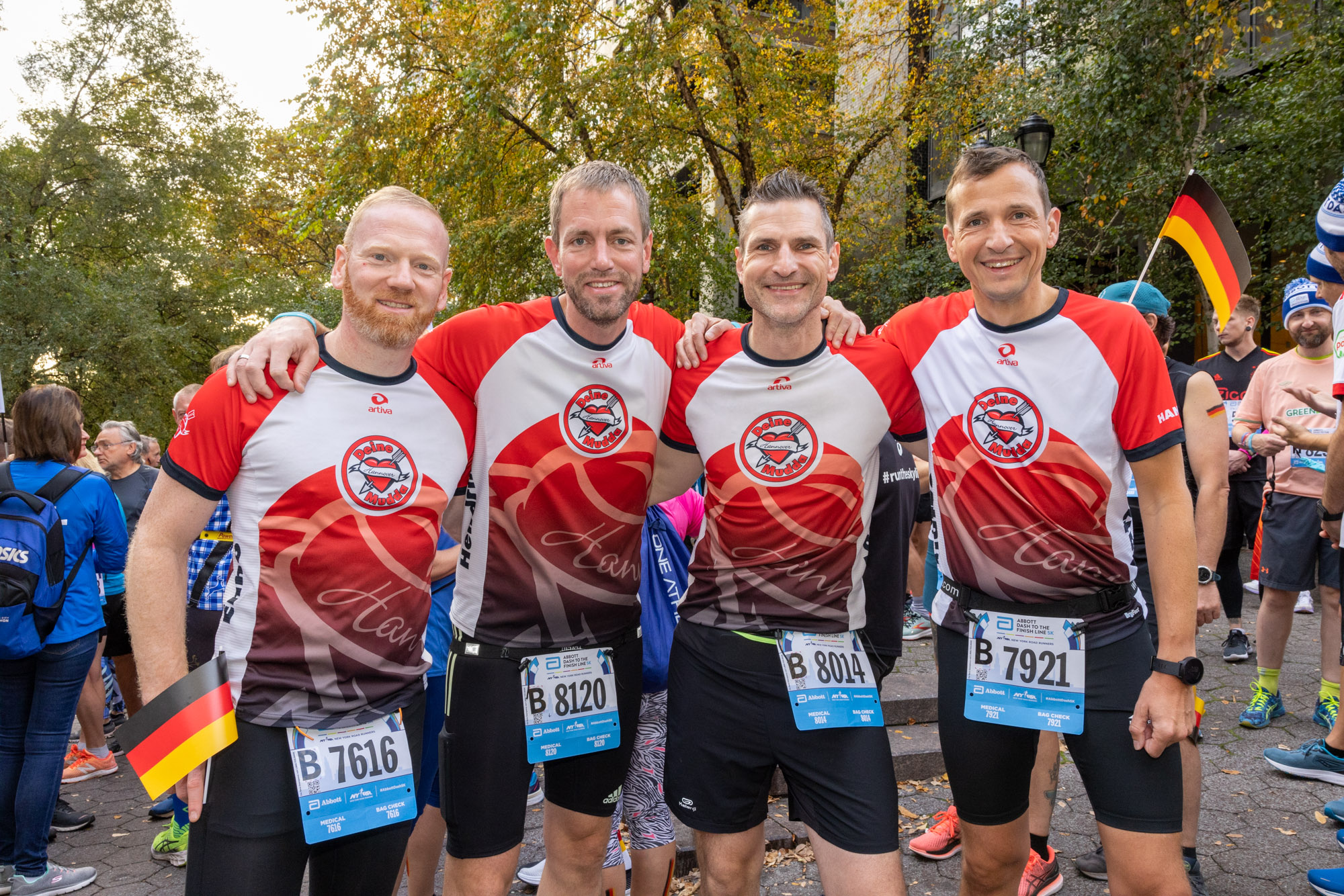 Perfektes Warm-up für den TCS Marathon am Sonntag: Die schönsten Bilder ...