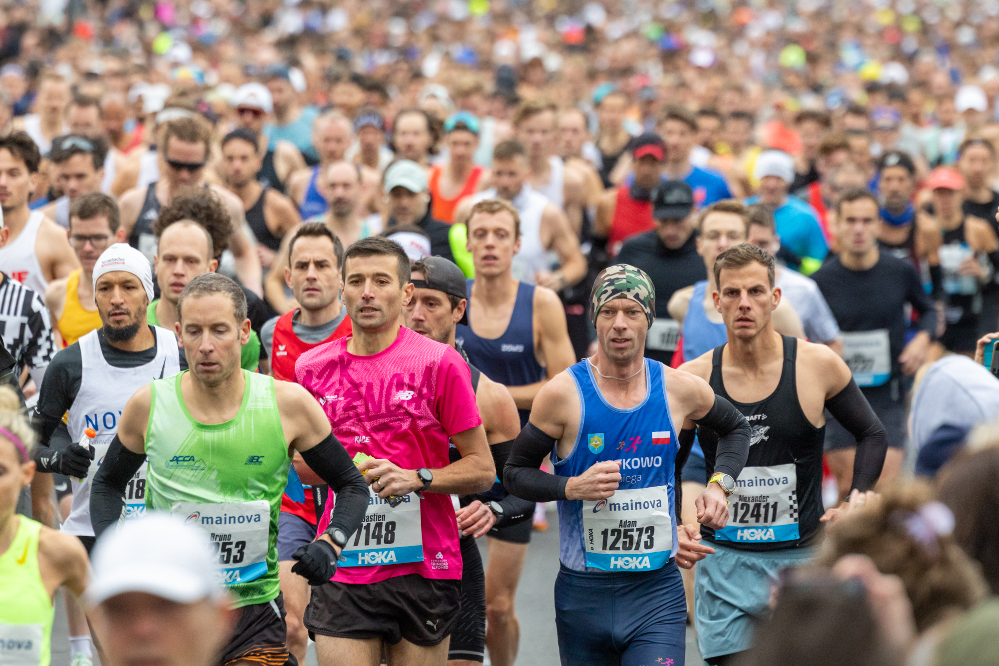 Mainova Frankfurt Marathon: Alle Bilder aus Frankfurt: Teilnehmerrekord ...