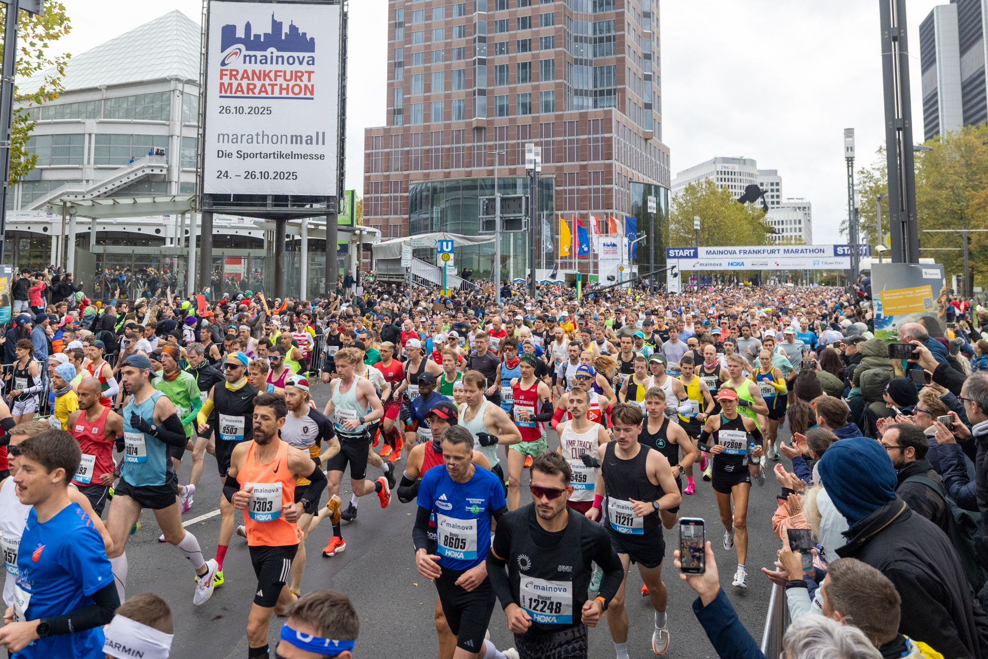 Mainova Frankfurt Marathon: Alle Bilder aus Frankfurt: Teilnehmerrekord ...