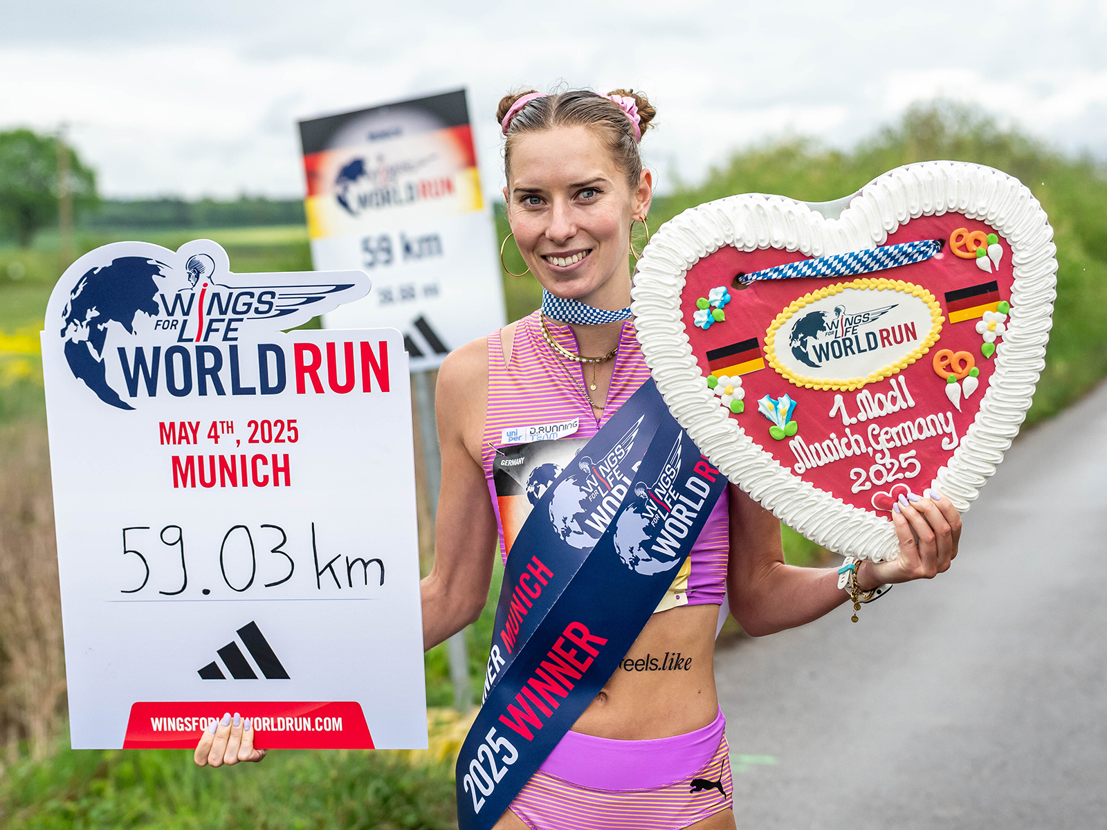 Wings for Life World Run: Esther Pfeiffer holt erstmals globalen Sieg ...