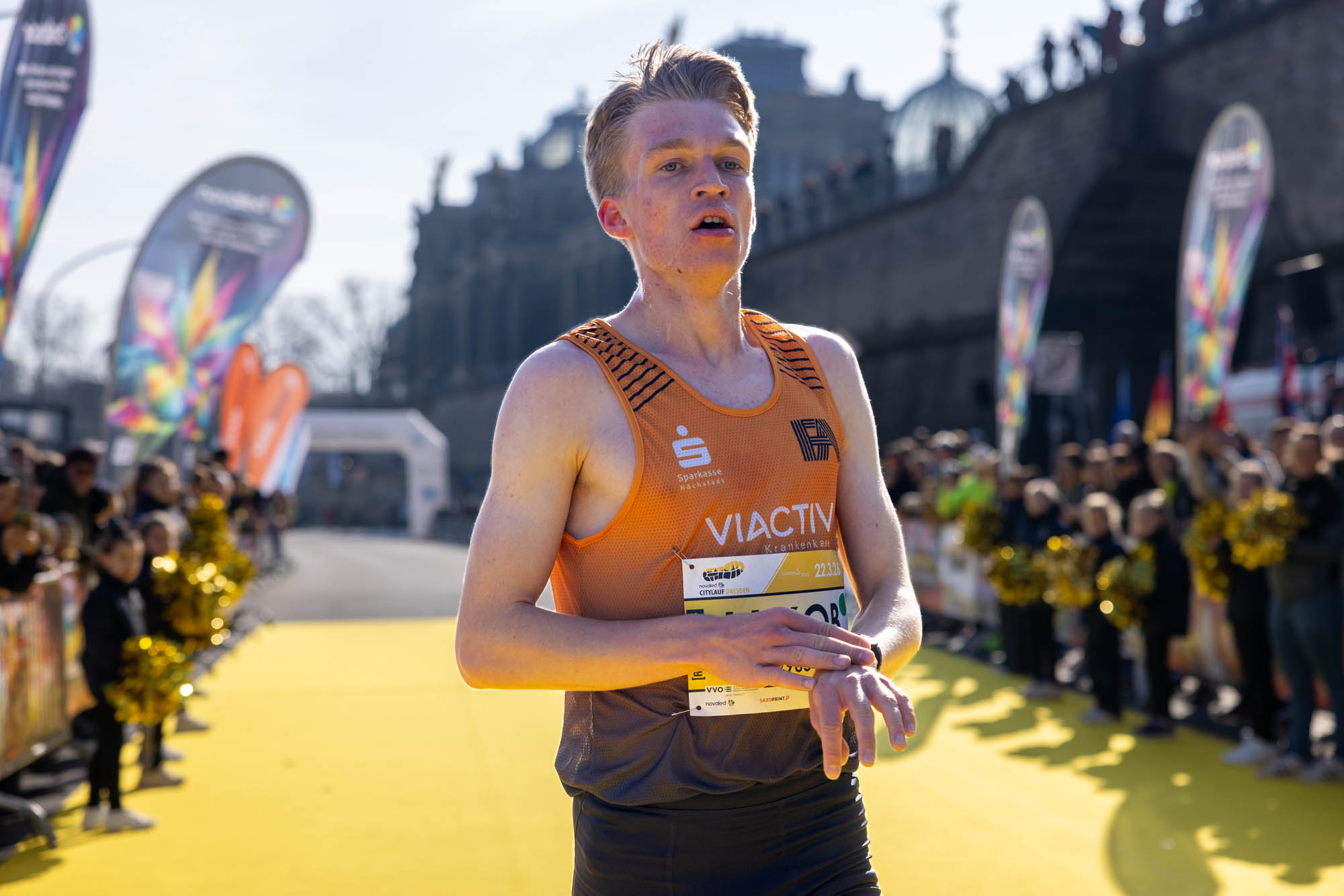 R5K-Tour beim Paderborner Osterlauf: Jakob Dieterich auf dem Weg ...
