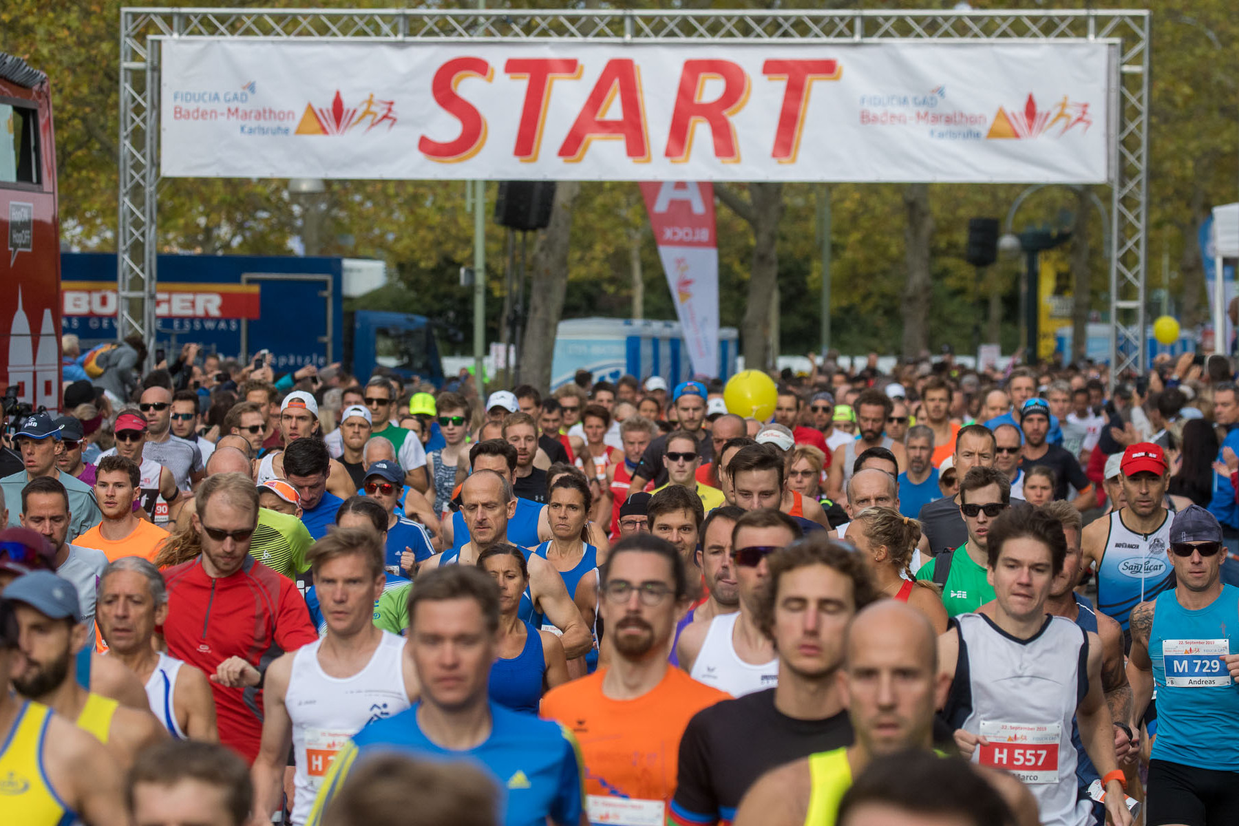 Die Bilder vom Baden-Marathon in Karlsruhe - Laufen.de