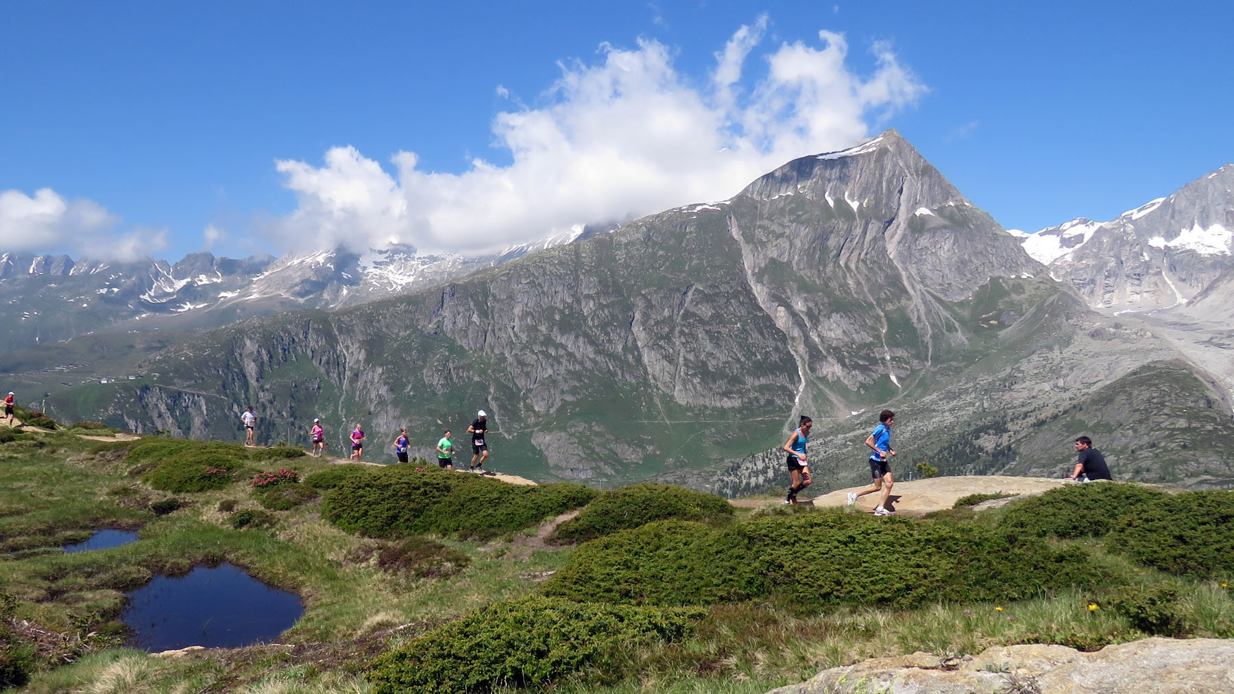 Aletsch Halbmarathon: Streckenrekord im Doppelpack - Laufen.de